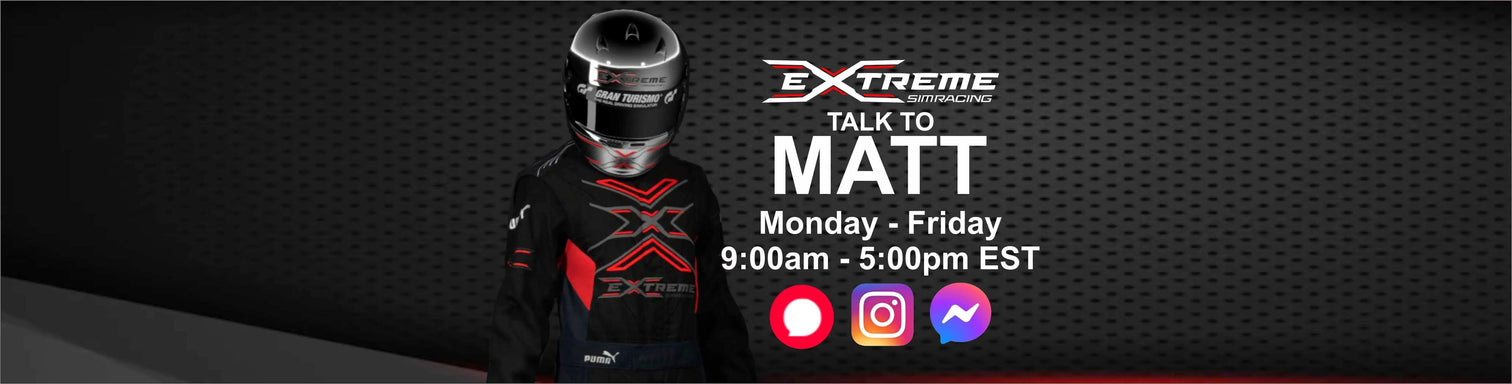 Talk to Matt your personal sim racing rig advisor – Extreme Simracing