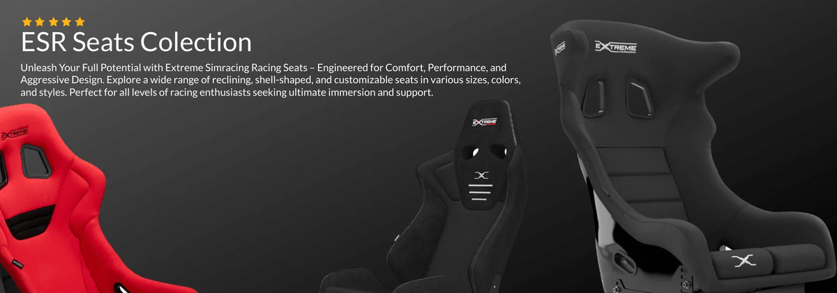 SIM RACING SEATS AND ACCESSORIES 2024 – Extreme Simracing