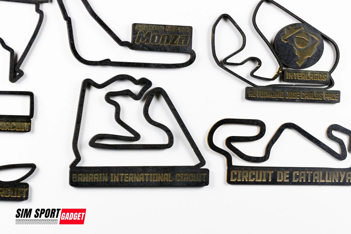 2025 Formula 1 Track Wood Decor - Individual Track – Extreme Simracing