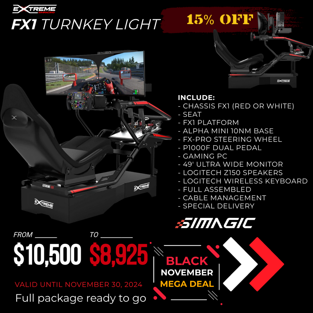 FX1 TURNKEY LIGHT – Extreme Simracing