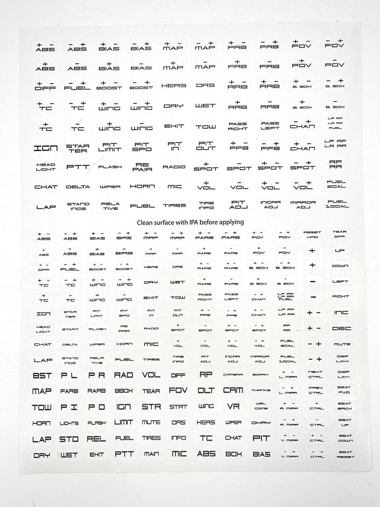 BUTTON BOXES / DISPLAYS / GADGETS – Extreme Simracing