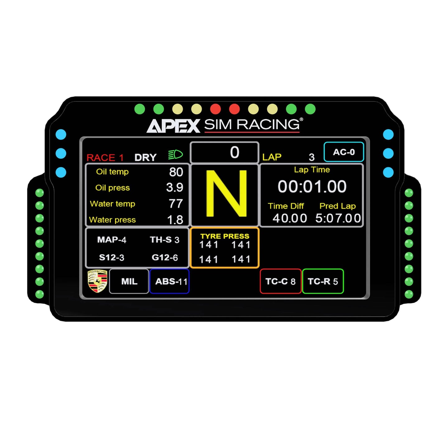 GT3R DDU Sim Racing Display – Extreme Simracing