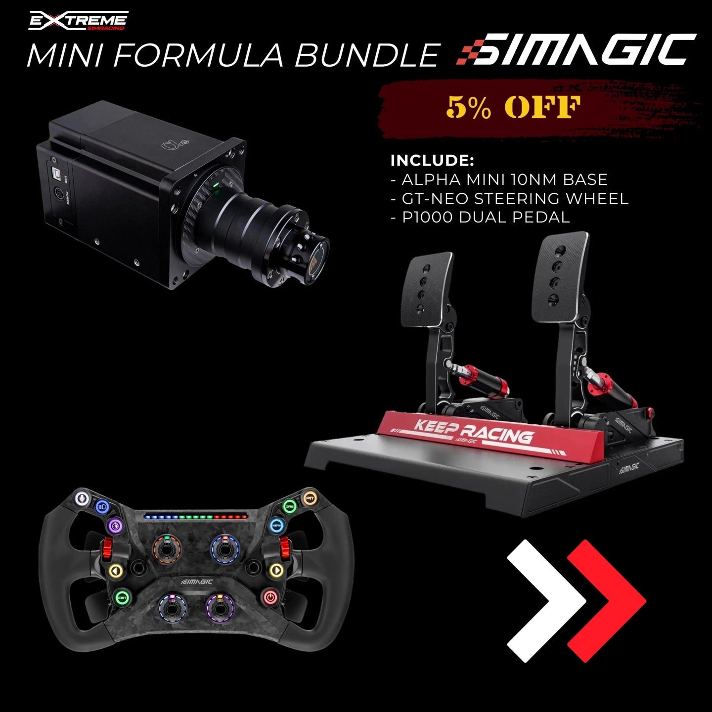 MINI FORMULA BUNDLE SIMAGIC – Extreme Simracing