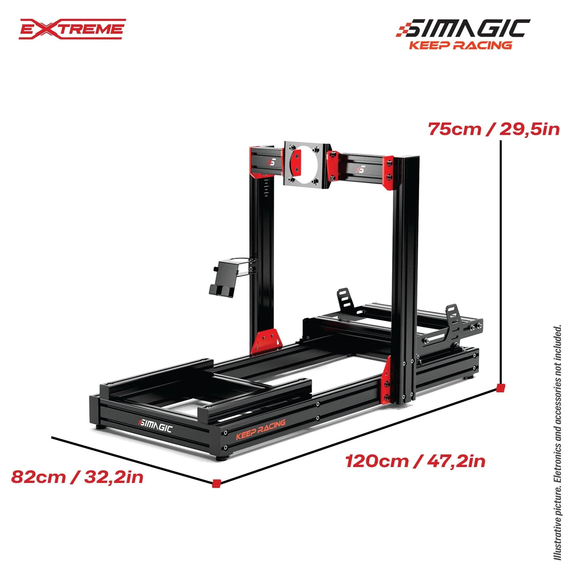 SIMAGIC AX80 ALUMINUM SIM RACING RIG – Extreme Simracing