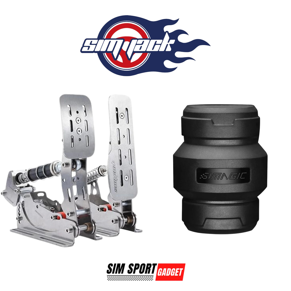 SimJack Pro Pedal Simagic P-HPR NEO Mount – Extreme Simracing